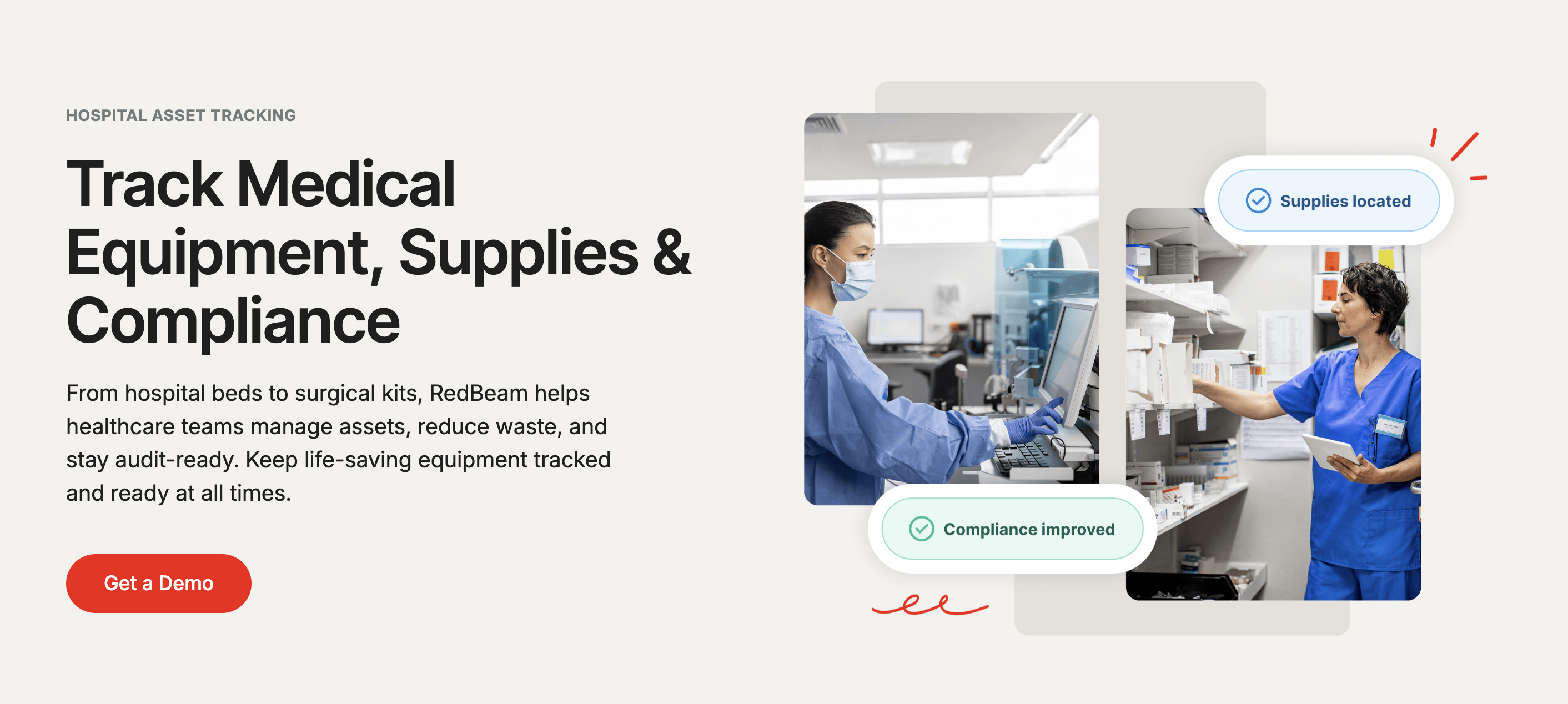 Hospital Asset Tracking Software | RedBeam